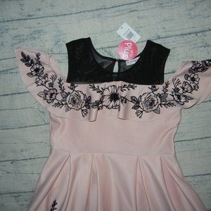 Knitworks | Dresses | Nwt Girls Knit Works Beautiful Pink Dress Plus 22 ...